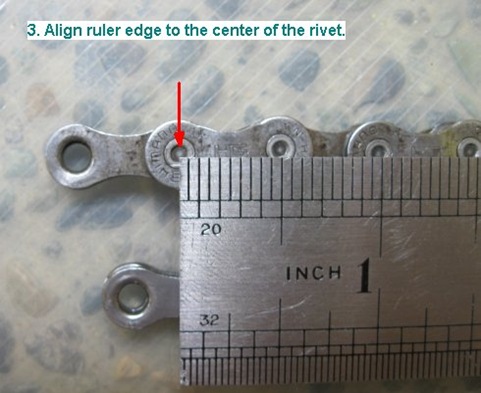 Bicycle: Measuring Chain Wear using a 12-Inch Ruler
